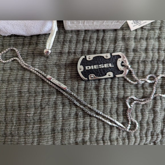 Diesel | Accessories | Diesel Dog Tag Necklace | Poshmark